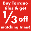 Torrano™ Blue Tile (60cm x 60cm) | Topps Tiles