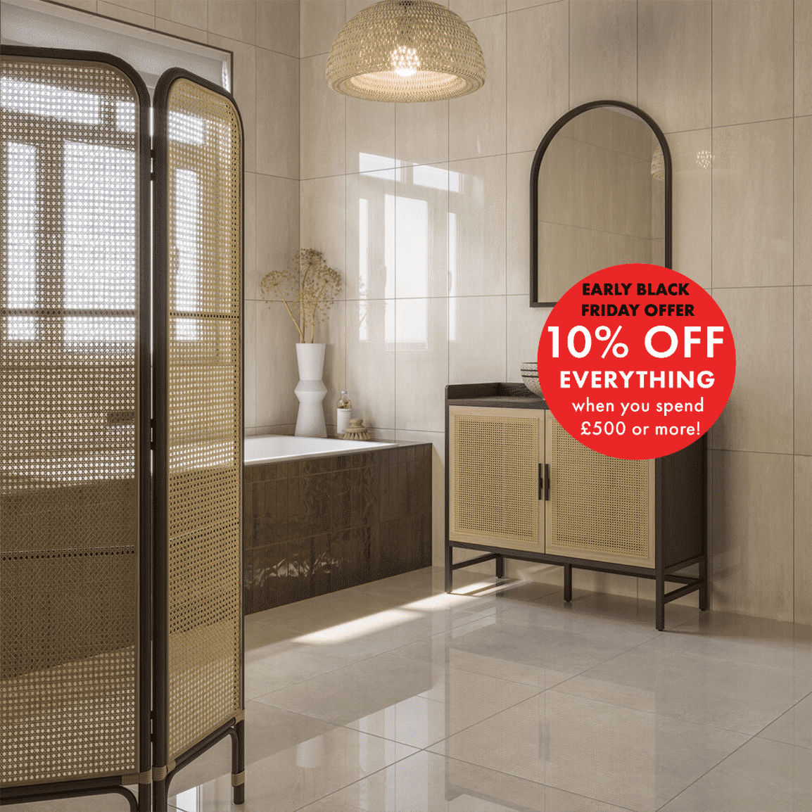 Bathroom Tiles for Showers, Walls & Flooring | Topps Tiles
