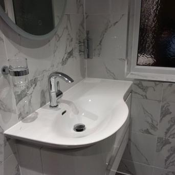 Torrano™ Calacatta Tile (60cm x 30cm) | Topps Tiles