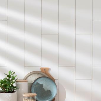 White Tiles for Kitchens | Topps Tiles