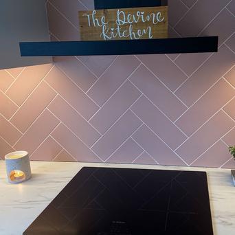 Linear Rose Matt Tile | Topps Tiles