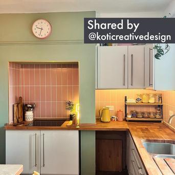 Linear Rose Matt Tile | Topps Tiles