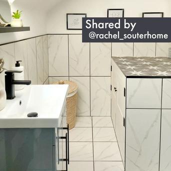 Statements™ Stello™ Black Tile | Topps Tiles