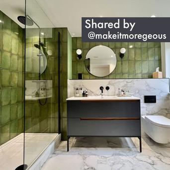 Catania™ Green Tile | Topps Tiles