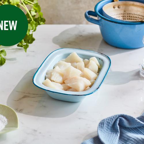 Diced White Fish Mix (340g) - Field & Flower Fishmonger