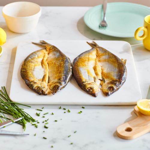 Whole Smoked Kippers (350g) | field&flower Fishmonger