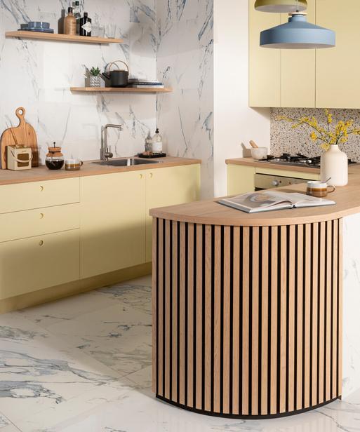 Torrano™ Blue Tile (60cm x 30cm) | Topps Tiles