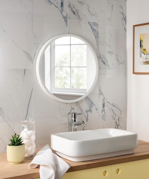 Torrano™ Blue Tile (60cm x 30cm) | Topps Tiles