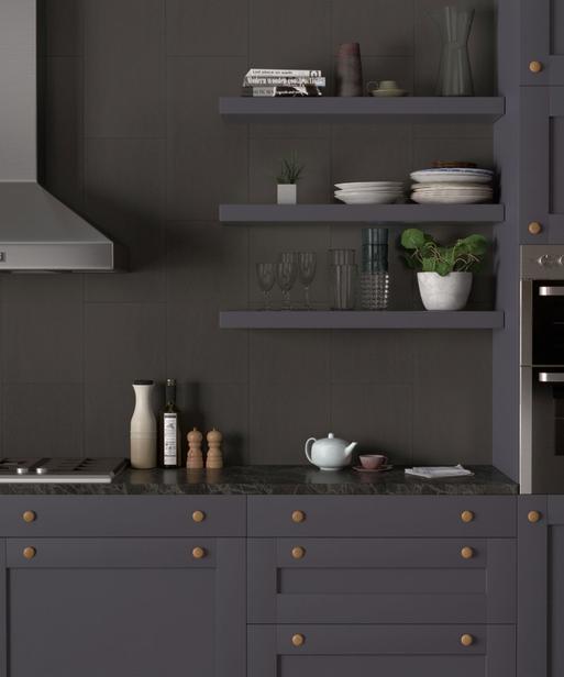 Inara™ Coal Tile (60.5cm x 30.5cm) | Topps Tiles