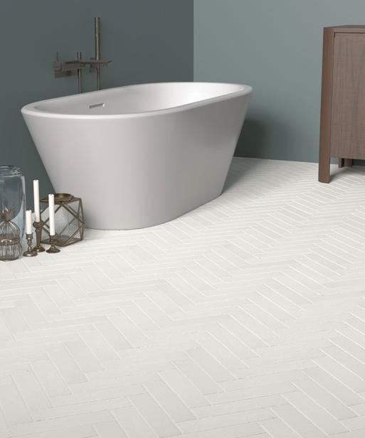 Hartley™ White Tile | Topps Tiles