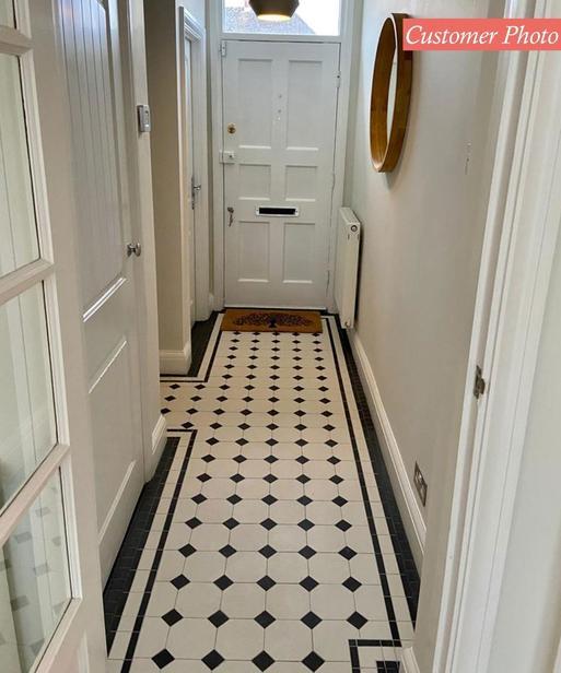 Victorian Flooring™ Triple Strip Border Tile | Topps Tiles