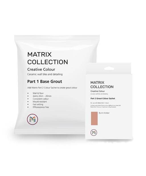 Matrix® Grout Burnt Amber 2.5kg | Topps Tiles