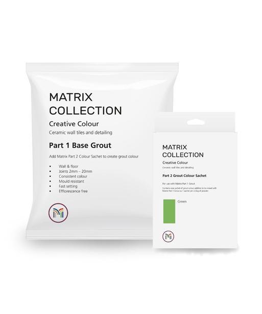 Matrix® Grout Green 2.5kg | Topps Tiles