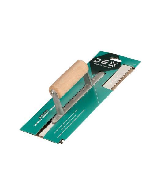 DEX Tipped 3x3mm Notch Trowel | Topps Tiles