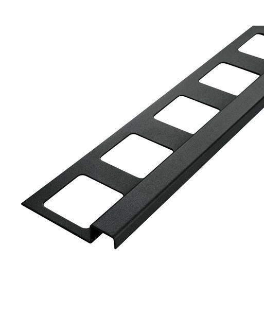 Outdoor Matt Black Box 20mm Trim 2.7m | Topps Tiles