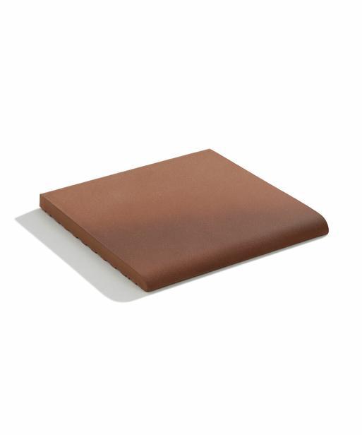 Quarry™ Bullnose Flame Red Tile | Topps Tiles