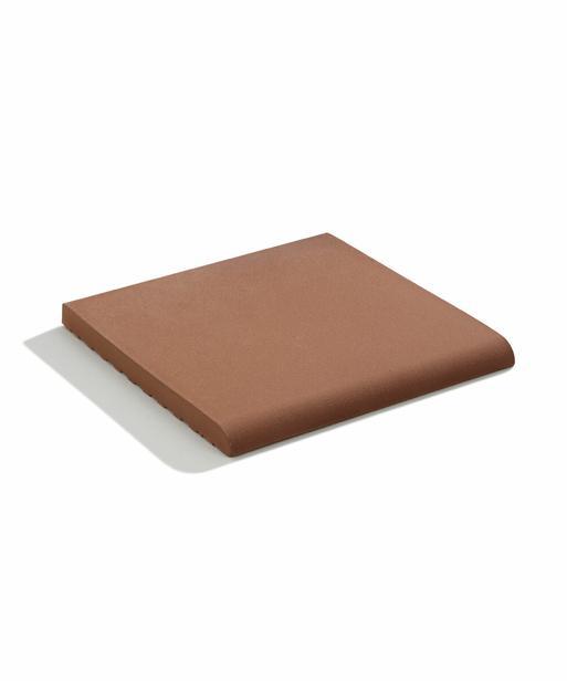 Quarry™ Bullnose Flame Red Tile | Topps Tiles