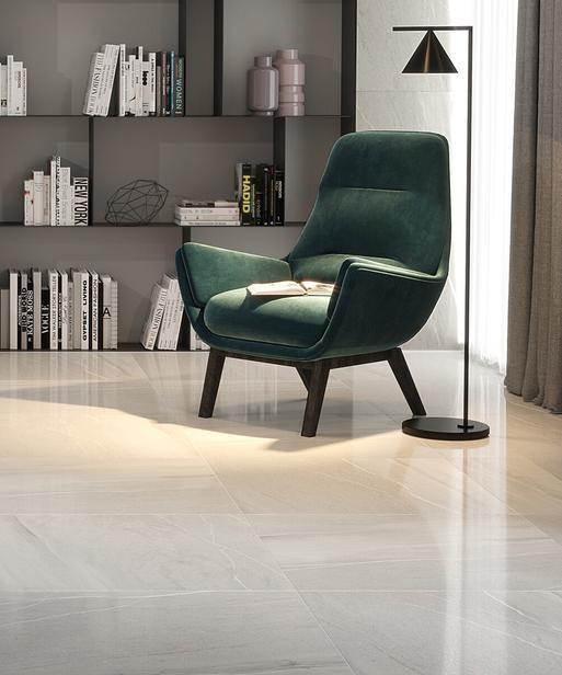 Lakestone Grey XL Tile (120cm x 60cm) | Topps Tiles