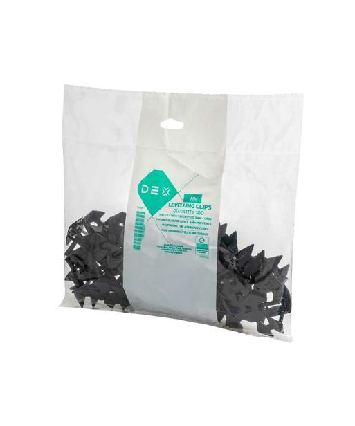 DEX Tile Levelling Clips 2mm | Topps Tiles