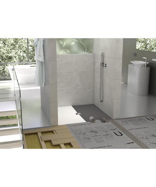 Wedi Fundo Ligno Plus 1200 x 900mm End Drain | Topps Tiles