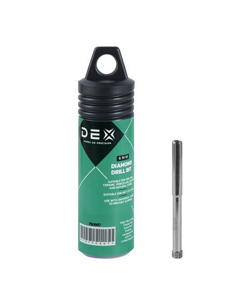 DEX Diamond Porcelain Drill Bit 6mm | Topps Tiles