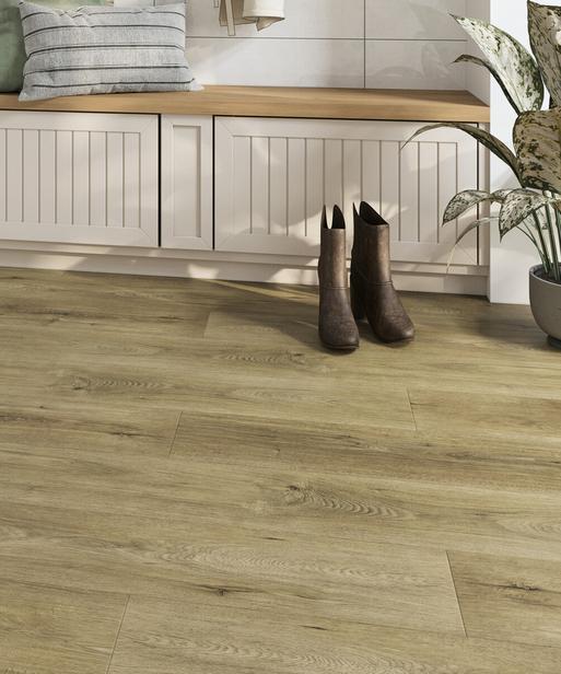 Pronto™ Haldon Brown Luxury Vinyl Tile | Topps Tiles