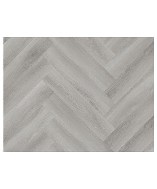 Pronto™ Marston Grey Herringbone Luxury Vinyl Tile | Topps Tiles