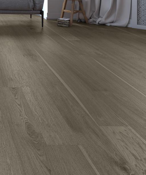 Rena Grey Oak Engineered Wood Flooring | Topps Tiles