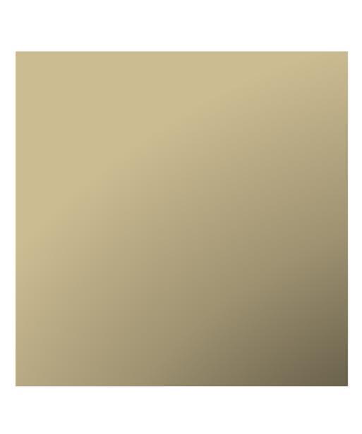 Metallic Gold Glass Splashback (59.5cm x 74.5cm) | Topps Tiles