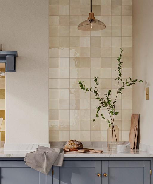 Tanjin™ Sand Tile (10.7cm x 10.7cm) | Topps Tiles