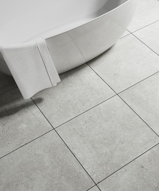 Alma Ivory Tile (59.6cm x 59.6cm) | Topps Tiles