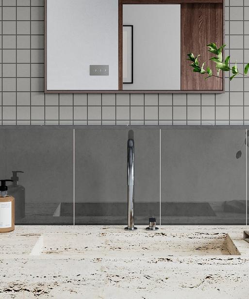 Regal® Straight Edge Ash 12.5mm Trim | Topps Tiles