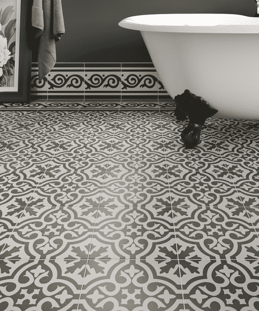 Statements™ Berkeley™ Charcoal Tile | Topps Tiles