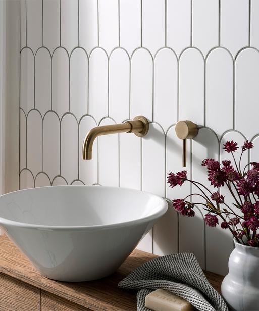 Blossom™ Snow Tile | Topps Tiles