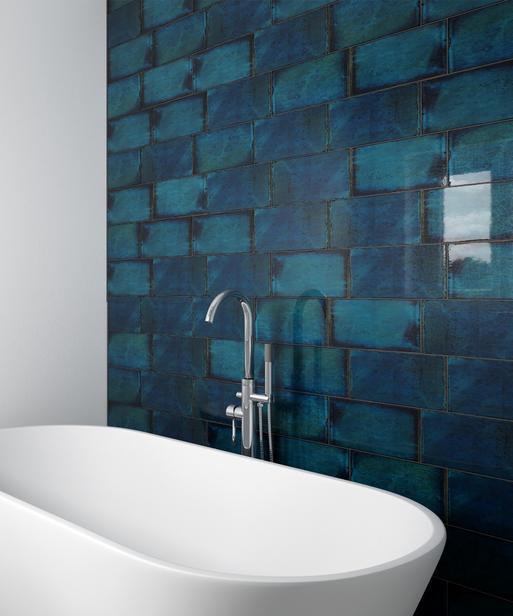 Catania™ Blue Tile | Topps Tiles