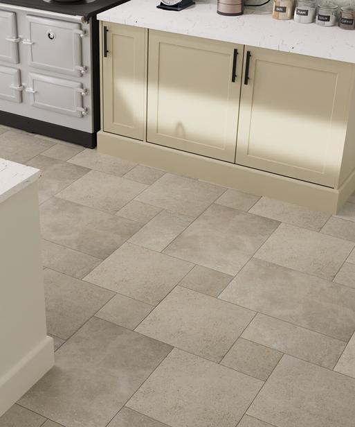 Hemsworth™ Beige Modular Tile | Topps Tiles