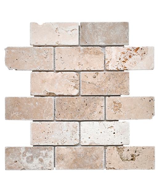 Travertine Brick Mosaic Tile | Topps Tiles
