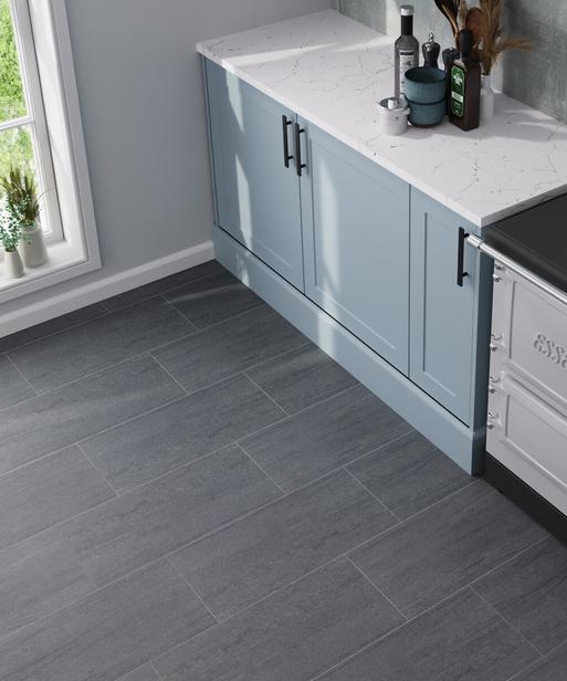Inara™ Coal Tile (60.5cm x 30.5cm) | Topps Tiles