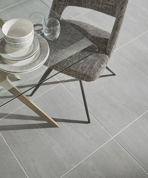 Inara™ Concrete Tile (60.5cm x 60.5cm) | Topps Tiles