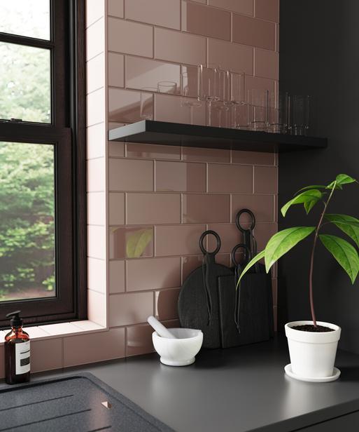 Matrix® Brooklyn Stone Matt Tile (9.8cm x 19.8cm) | Topps Tiles