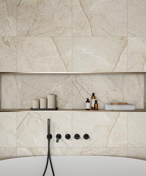 Palladium Ivory Tile (59.8cm x 59.8cm) | Topps Tiles