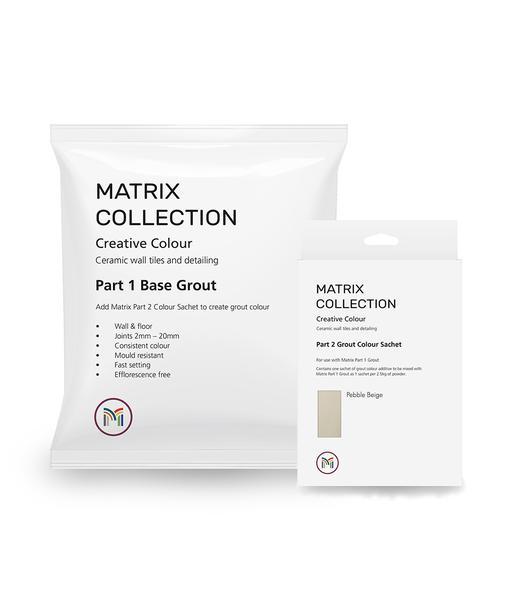 Matrix® Grout Pebble Beige 2.5kg | Topps Tiles