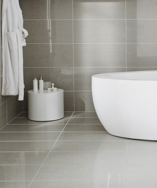 Regal® Grey Polished Tile (60cm x 29.9cm) | Topps Tiles