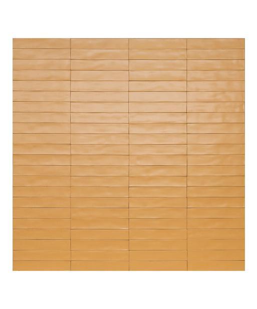 Ribbon™ Mustard Tile (5.3cm x 30cm) | Topps Tiles