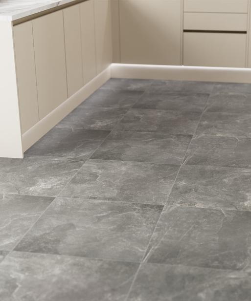 Staunton™ Graphite Tile (60.5cm x 60.5cm) | Topps Tiles
