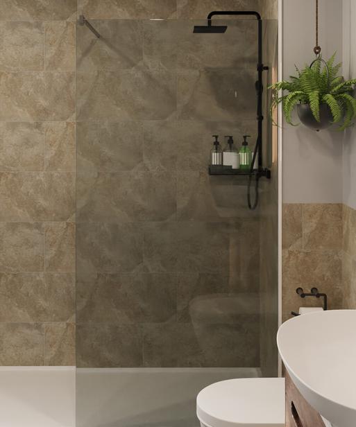 Staunton™ Putty Tile (30.5cm x 60.5cm) | Topps Tiles