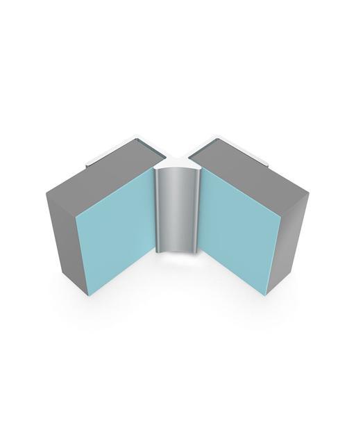 Multipanel Internal Corner Profile Satin 2.45m | Topps Tiles