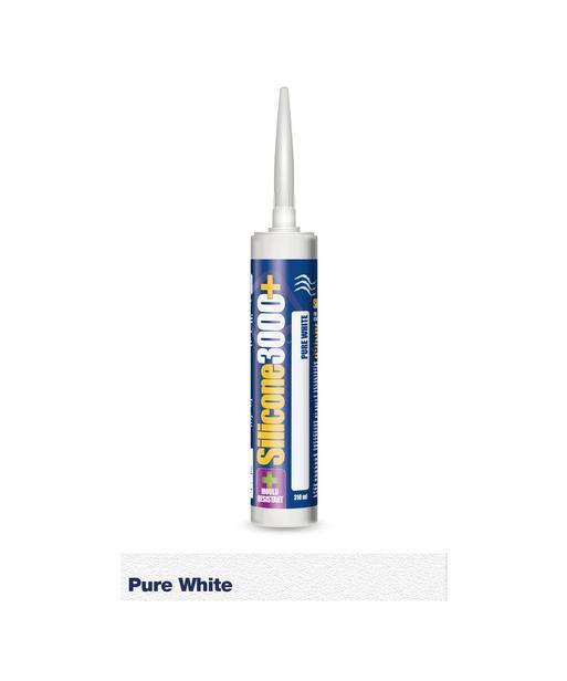 Silicone 3000 Pure White 310ml | Topps Tiles