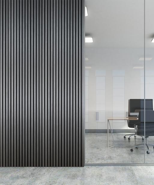 Grey Wood Wall Panel (60m x 240cm) | Topps Tiles