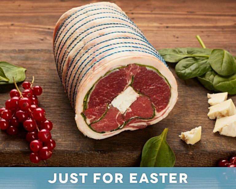 Lamb Saddle with Fettle & Spinach | field&flower